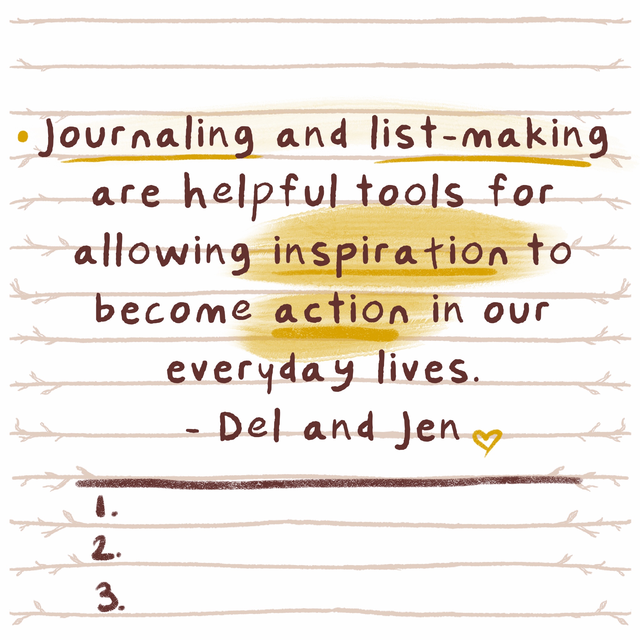 journal and list making – YOU, ME AND UNI